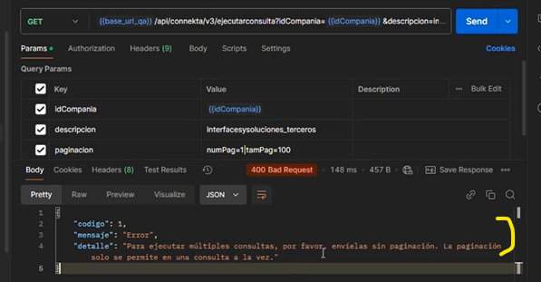 Connekta - APIs Versión dos | Documentación