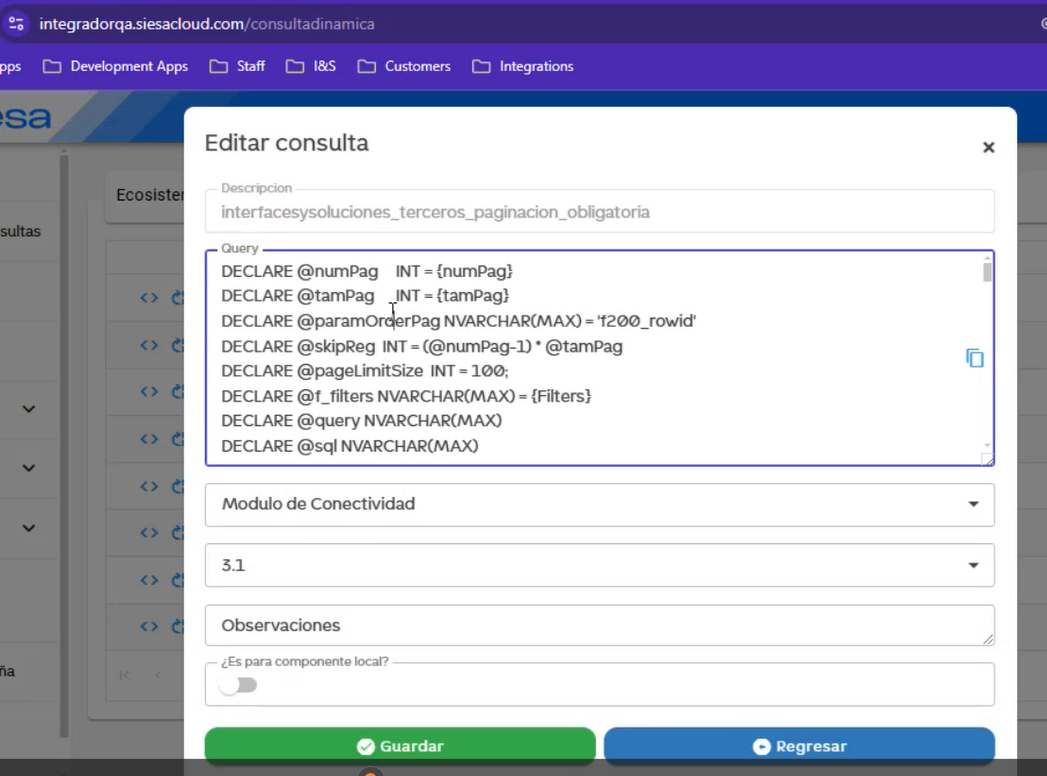 Connekta - APIs Versión dos | Documentación