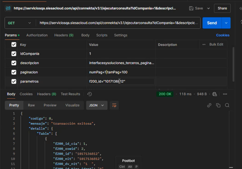 Connekta - APIs Versión dos | Documentación