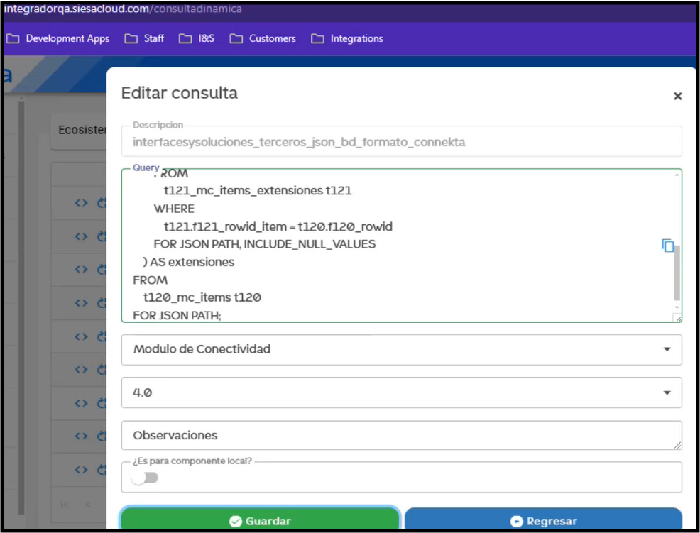 Connekta - APIs Versión dos | Documentación