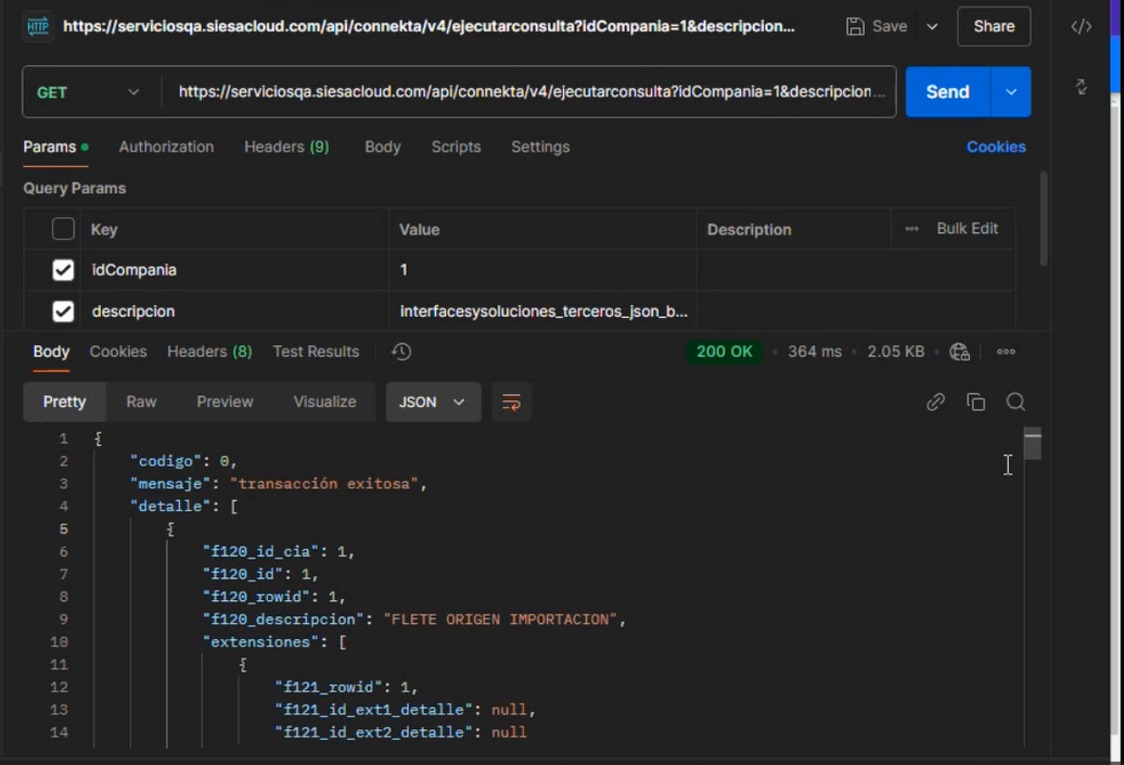 Connekta - APIs Versión dos | Documentación