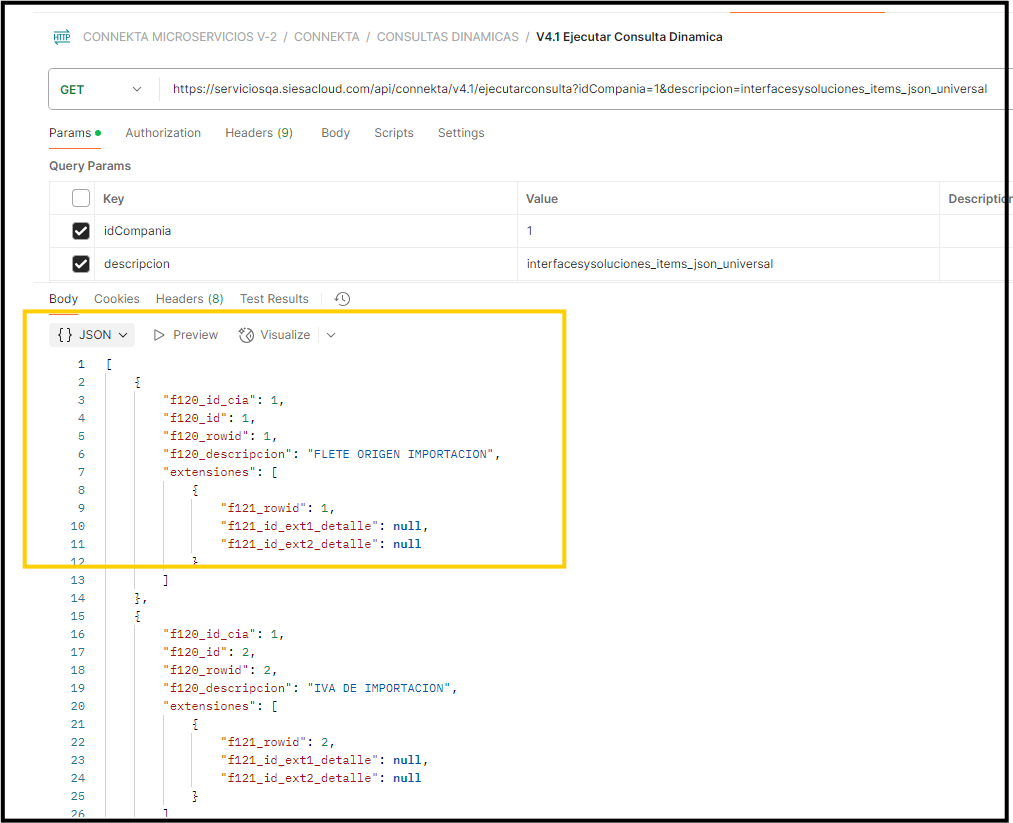 Connekta - APIs Versión dos | Documentación