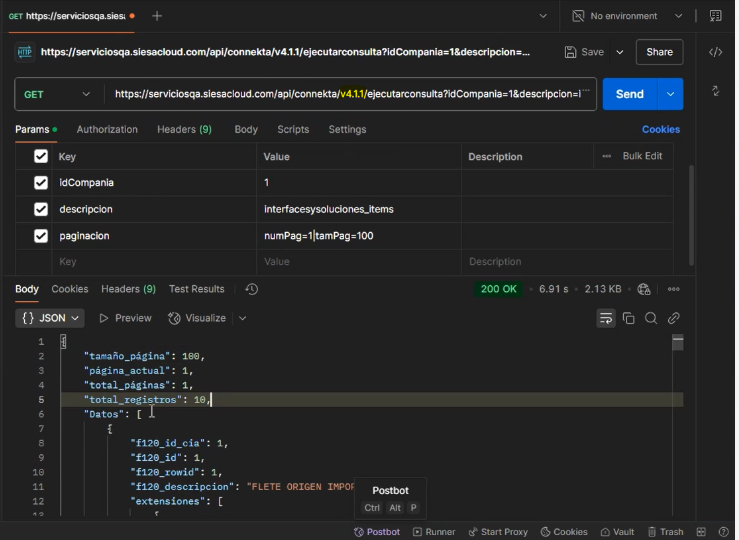Connekta - APIs Versión dos | Documentación