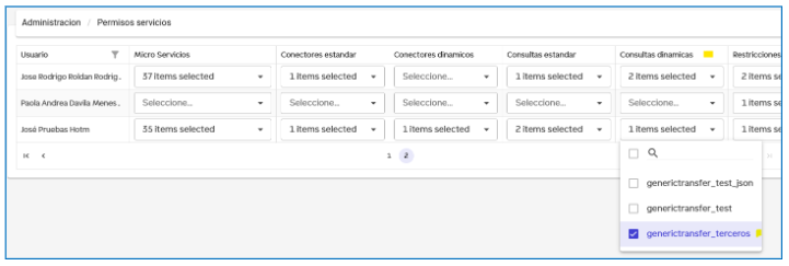 Connekta - Módulo de Administración | Documentación